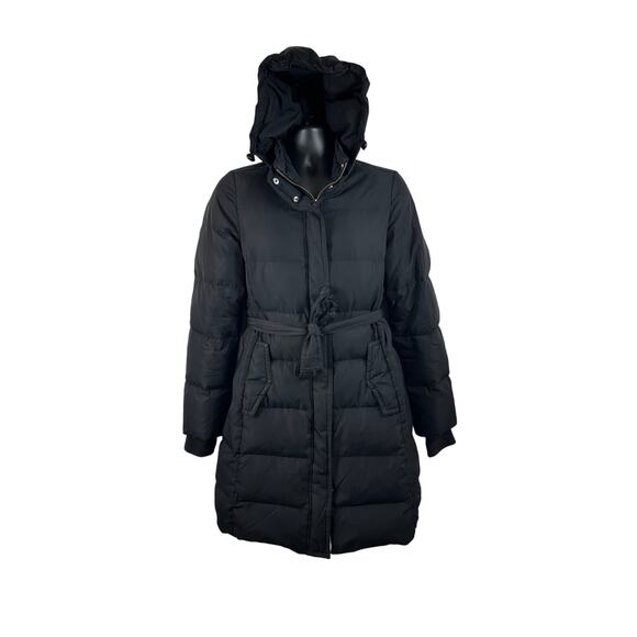 J.Crew Factory Store | Jackets & Coats | J Crew Long Belted Puffer ...